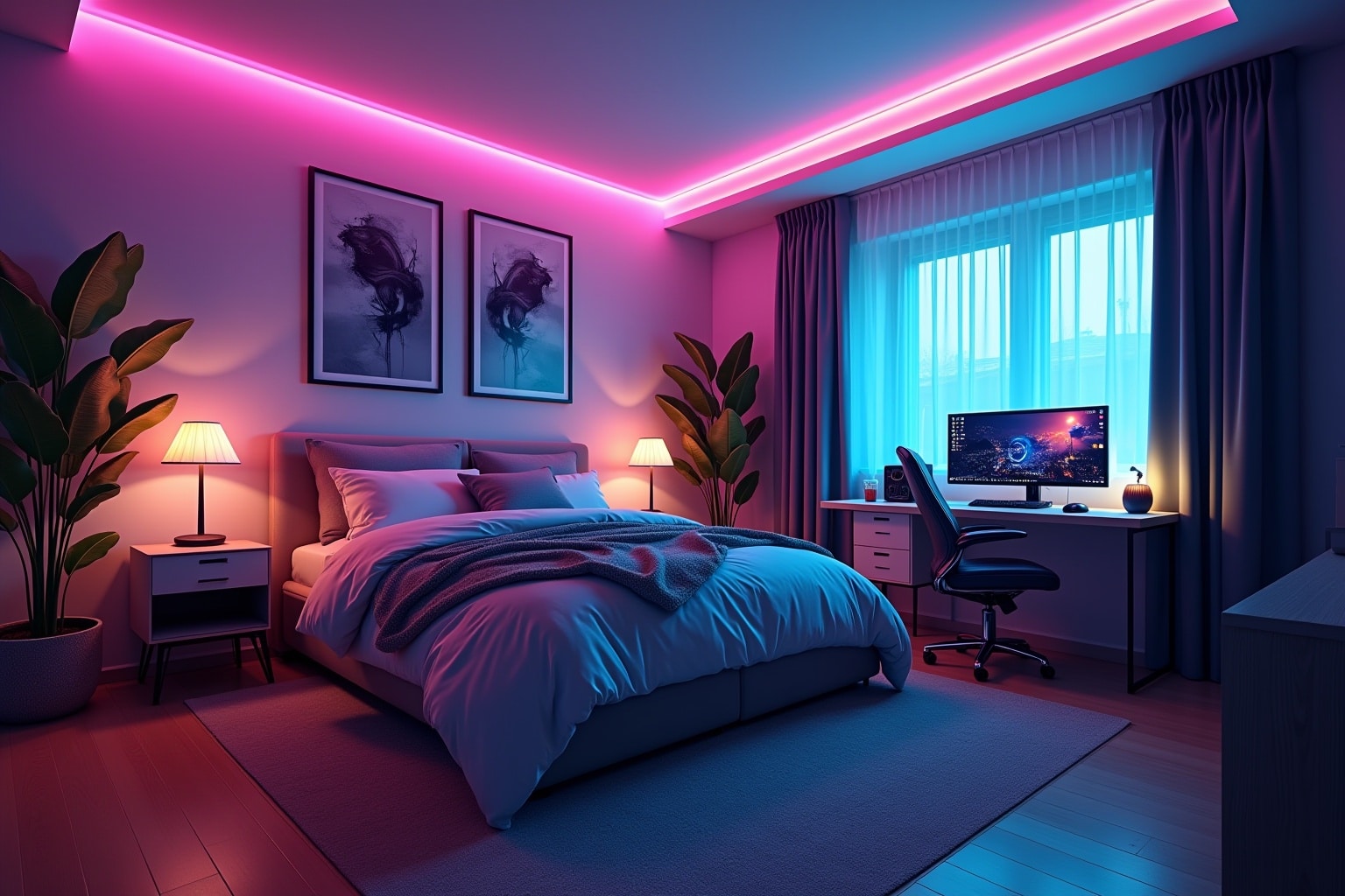 Jugendzimmer Led Beleuchtung Zimmer